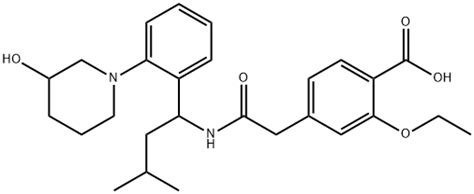 2 Ethoxy 4 2 1 2 3 Hydroxy 1 Piperidinyl Phenyl 3 Methylbutyl
