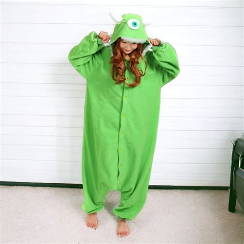 Monsters Inc Mike Wazowski Onesie Mike Wazowski Costume Etsy