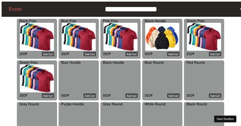 React Codesandbox
