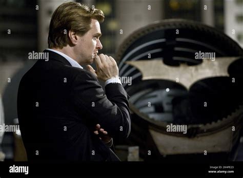 CHRISTOPHER NOLAN THE DARK KNIGHT 2008 Stock Photo Alamy