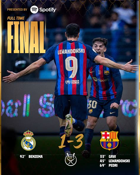 FC Barcelona on Twitter Le Barça remporte la Supercoupe d Espagne
