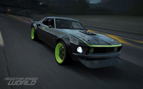 1969 Ford Mustang Rtr X Drift Race Racing Hot Rod Rods Muscle