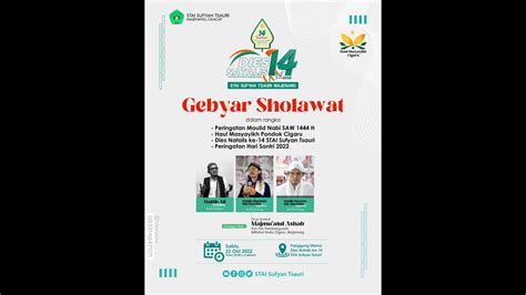 Live Streaming Gebyar Sholawat Pondok Pesantren Pembangunan Miftahul
