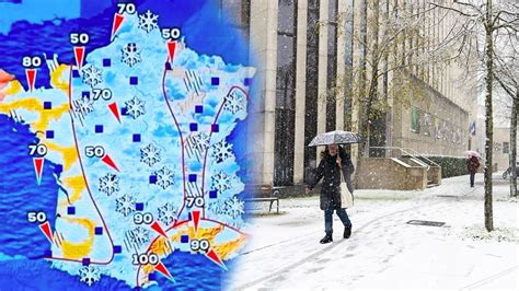 Météo neige froid pluie Tous les détails à prévoir pour
