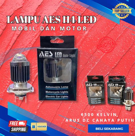 Philips Ultinon Essential Moto LED M5 H6 Kaki1 Putih Lampu Motor Bebek