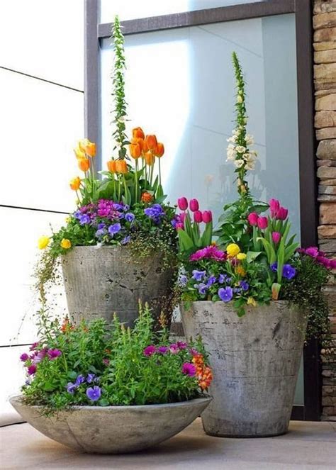 67 Best Front Door Flower Pot Porch Planter Ideas In 2023
