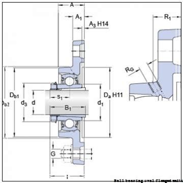 Skf UCFL 206 H Ball Bearing Oval Flanged Units UCFL 206 H Bearing