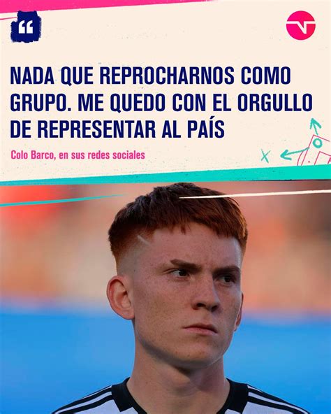 Tnt Sports Argentina On Twitter Colo Barco Se Expres Luego De La