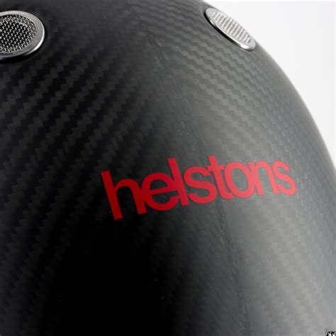 Casque Helstons Naked Full Face noir mat intégral vintage