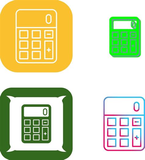 Calculator Icon Design 45401197 Vector Art At Vecteezy