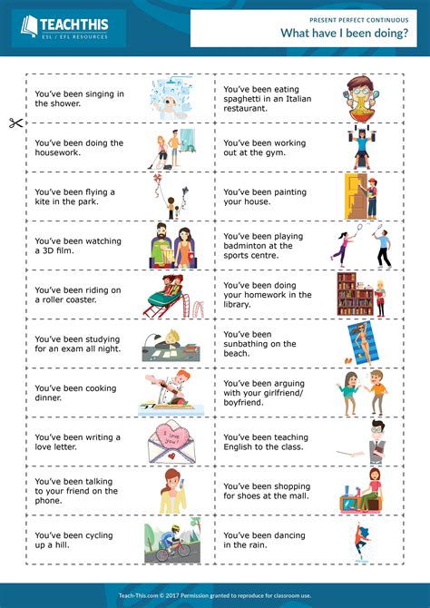Present Continuous Speaking
