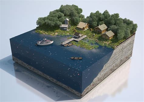 Landscape On Behance