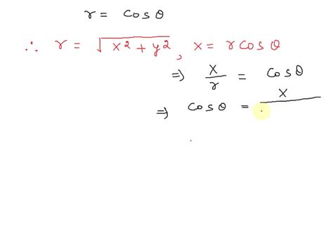 solved identify the polar curve r 6sin 0 by finding cartesian equation for the curve sketch