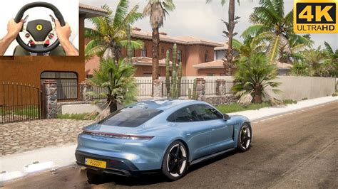 Porsche Taycan Turbo S Forza Horizon 5 GamePlay Video 4K Ultra HD
