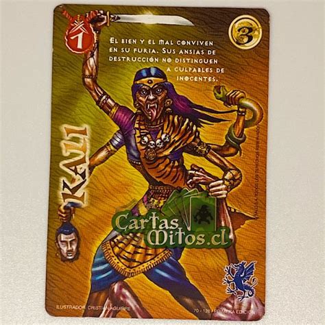 70 126 Kali Mitos Y Leyendas El Reto Cartas Mitos