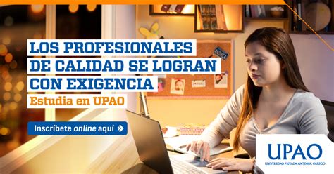 Vacantes Carreras Descubre Upao