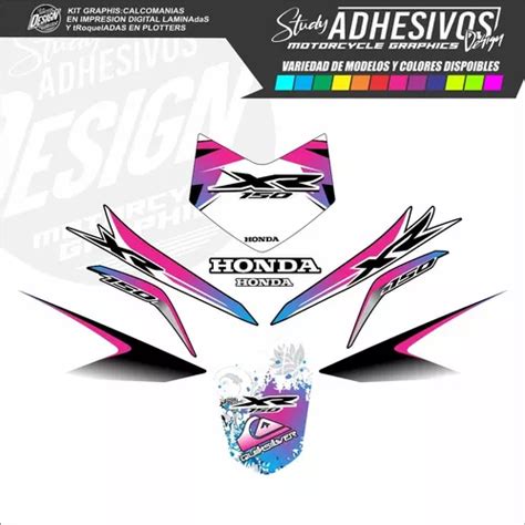 Calcomanias Xr 150 2017 Personalizadas Tipo Originales Cuotas sin interés