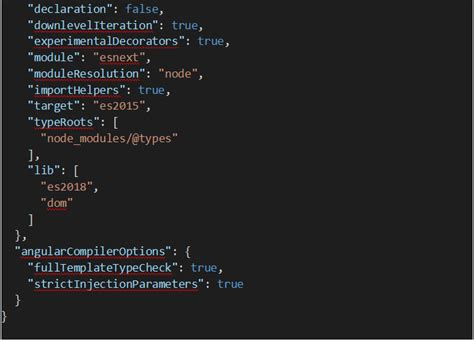 Strict Template Angular