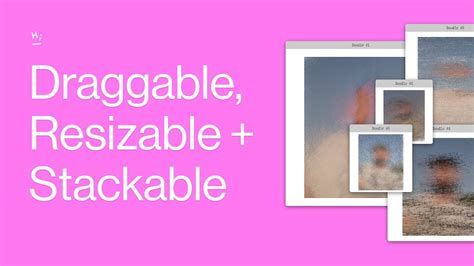Draggable Resizable Stackable Panels Using Javascript YouTube