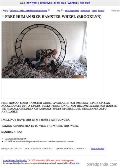 Most Hilarious And Crazy Ads On Craigslist
