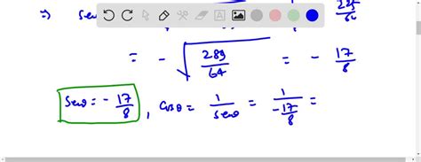 solved find the five remaining trigonometric function values for each angle theta see example