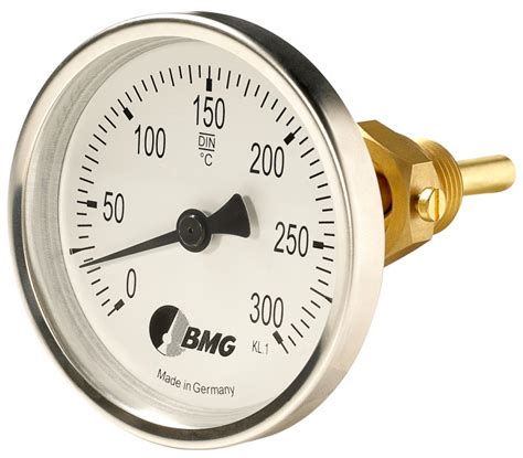 Bimetall Einschraubthermometer Standard Nenngröße