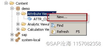 SAP HANA创建层次结构的属性视图 Hierarchy Attribute View 缘泉 博客园