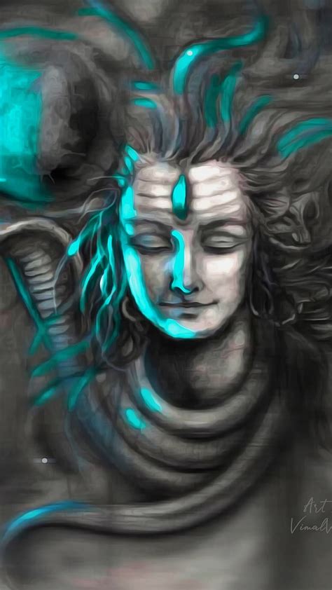 Lord Shiva Sketch Lord Mahadev Art Work HD Phone Wallpaper Peakpx