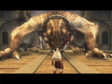 God Of War Chains Of Olympus Basilisk Boss Fight YouTube