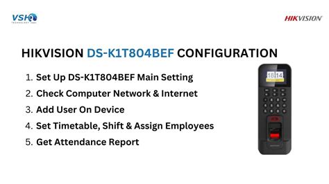 Hikvision Ds K T Bef Fingerprint Access Control Terminal Ivms Guide