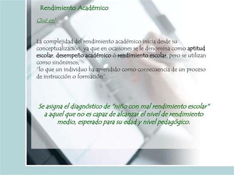 PPT Rendimiento Académico PowerPoint Presentation free download ID
