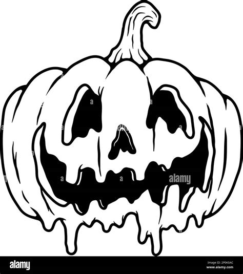 Halloween Pumpkins Clipart Black And White