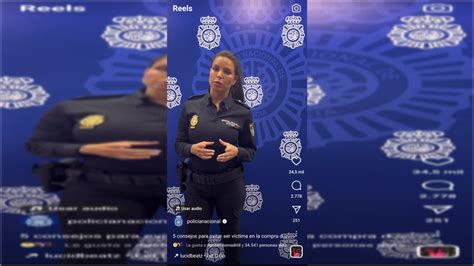 Acosan a una portavoz de la Policía Nacional tras un vídeo de consejos
