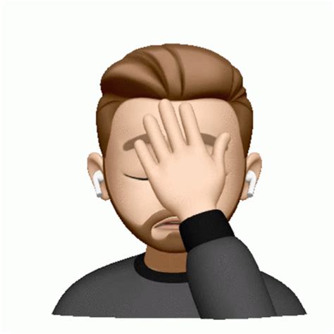 Facepalm Animated Emoticon