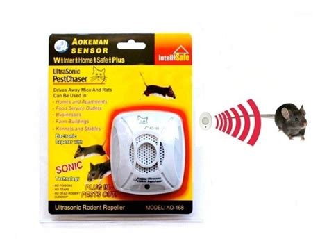 Repelente Ratones Ratas Ultrasonido Electrónico X10 Unidades Cuotas