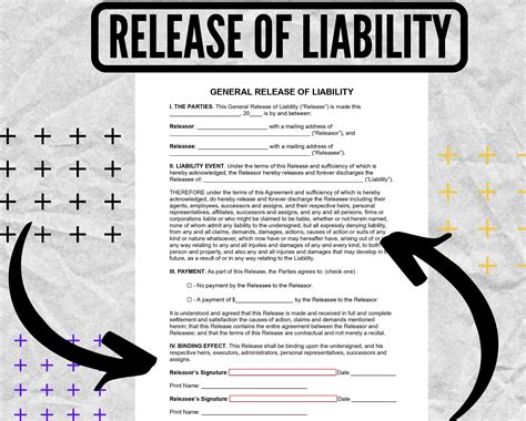 Release Form DOCX PDF Release Of Liability Hold Harmless Indemnity