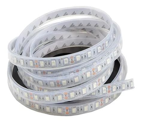 Tira Led 5050 Rollo 5 Metros 60 Led Ip66 Colores Varios Color De La Luz