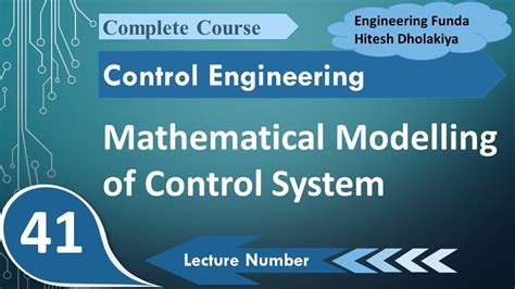 mathematical model of control system in control engineering by engineering funda