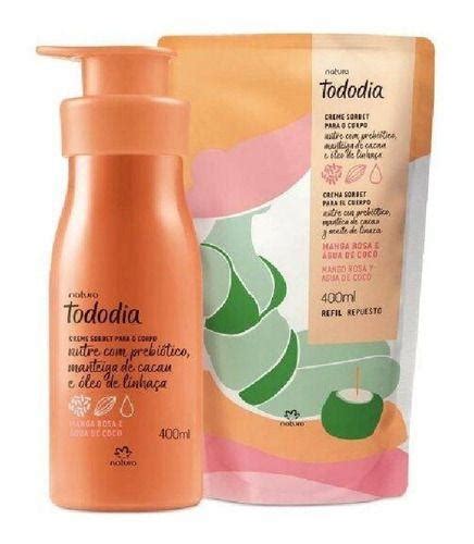 Hidratante Natura Tododia Manga Rosa E Água De Coco Refil Cuidados