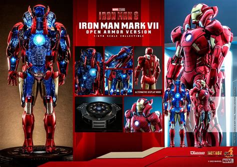 Hot Toys Reveals Iron Man Mark VII Open Armor Version Figure