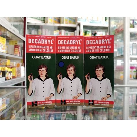Jual Decadryl Sirup Ml Obat Batuk Shopee Indonesia
