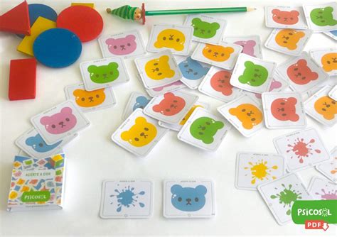 JOGO PEDAGÓGICO PERCEPÇÃO VISUAL CORES A Arte de Ensinar