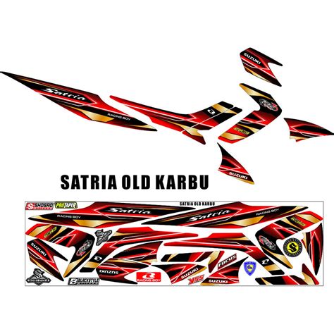 Sticker STRIPING Variations Of STICKER STRIPING Variations Of
