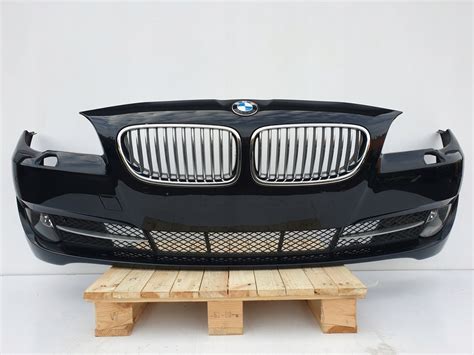 BMW F10 F11 KOMPLETNY PRZEDNI ZDERZAK PRZÓD KAMERY 9013044733