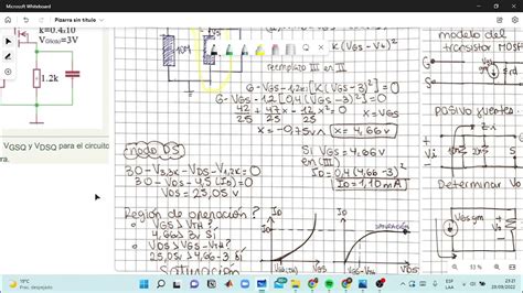 Ejercicio De Circuito De Polarizacion De Un Transistor Mosfet De Tipo