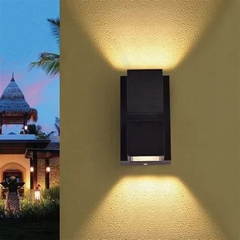 Pack X2 Aplique Pared Muro Luz Led Doble Bidireccional 6w Cuotas Sin