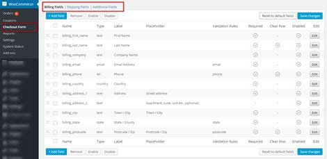 Woocommerce Checkout Field Editors Wp Solver