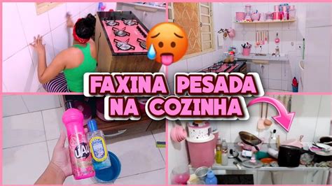 Faxina Pesada Na Cozinha Estava Uma Nojeira Youtube