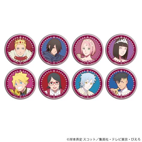 缶バッジBORUTO ボルト NARUTO NEXT GENERATIONS 06 タロットver ブラインド 8種 描き下ろし