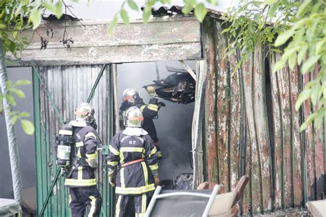 Sarre Union Faits Divers Sarre Union Le Feu Dans Un Abri De Jardin